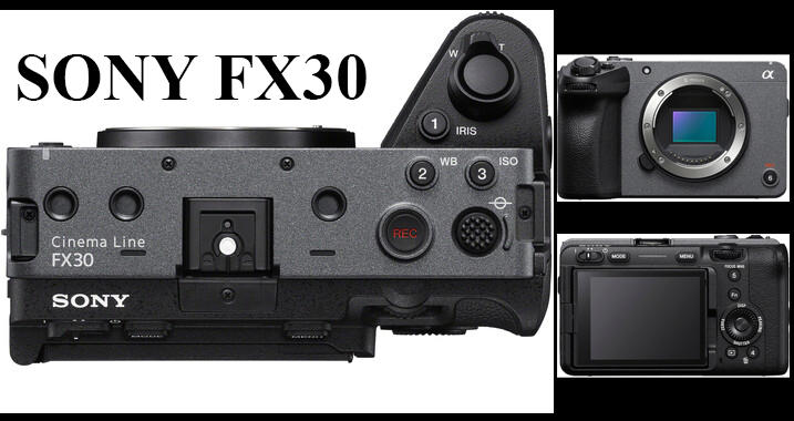 Sony FX30 thuộc dòng Cinema Line với cảm biến 26.1MP APS-C BSI CMOS Sensor