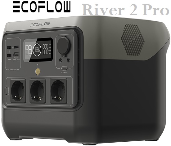 Trạm tích điện EcoFlow RIVER 2 PRO 768Wh, 210.000mAh | EcoFlow RIVER 2 PRO | Mayanh24h