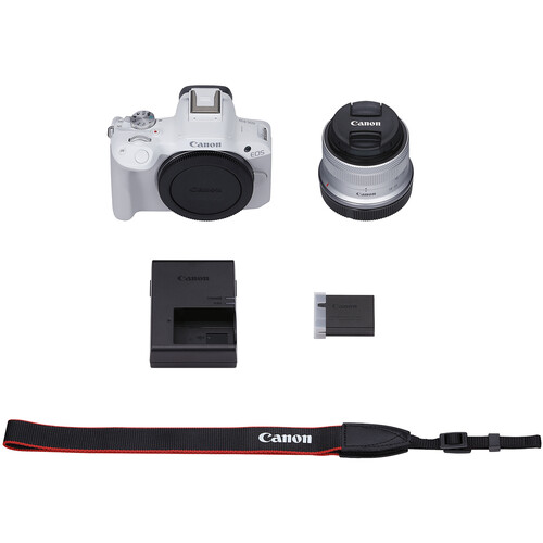 Canon EOS R50 Màu trắng sản phẩm chính hãng