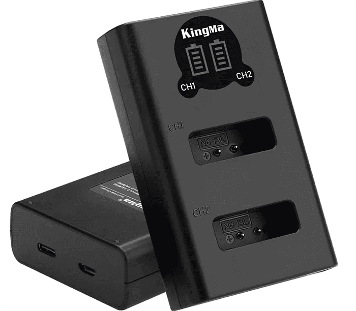 Bộ Pin Sạc Kingma NB-13L | Pin Kingma NB-13L | Pin NB-13L | Mayanh24h