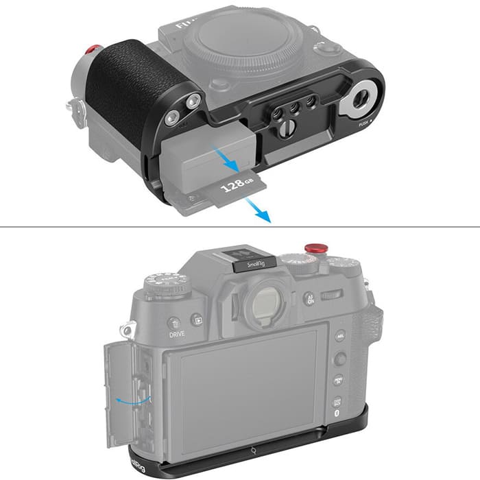 Đế thép SmallRig Plate Silicone cho Fujifilm X-T50 | Plate SmallRig cho Fujifilm X-T50 | Plate X ...