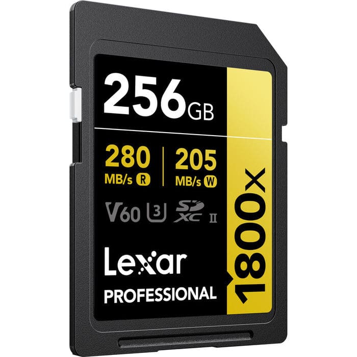 Thẻ nhớ Lexar Professional 1800x 256GB UHS-II V60