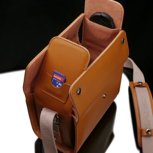 Gariz Genuine Leather CB-LZSSLB Compact Camera Zoom Case Bag for ...
