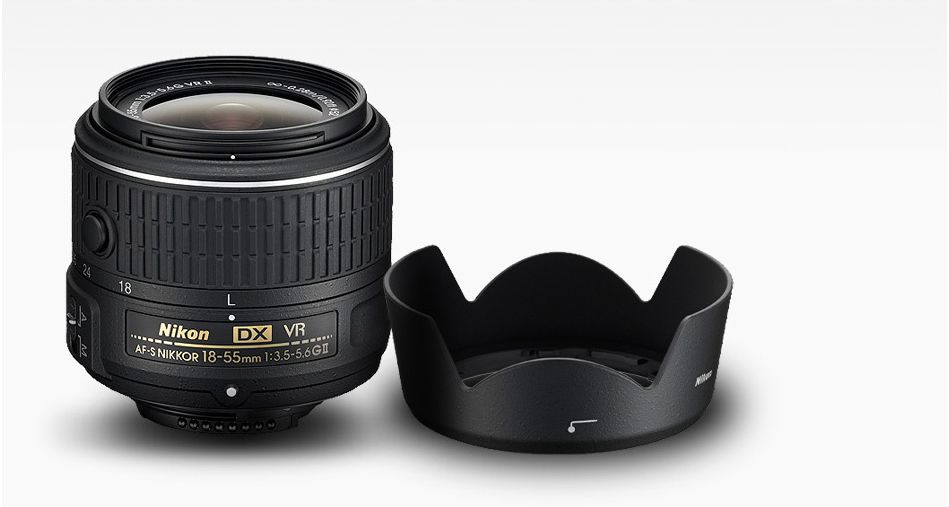 Nikon AF-S 18-55mm f/3.5-5.6 VR II | Nikon 18-55 VR II | Lens Nikon 18 ...