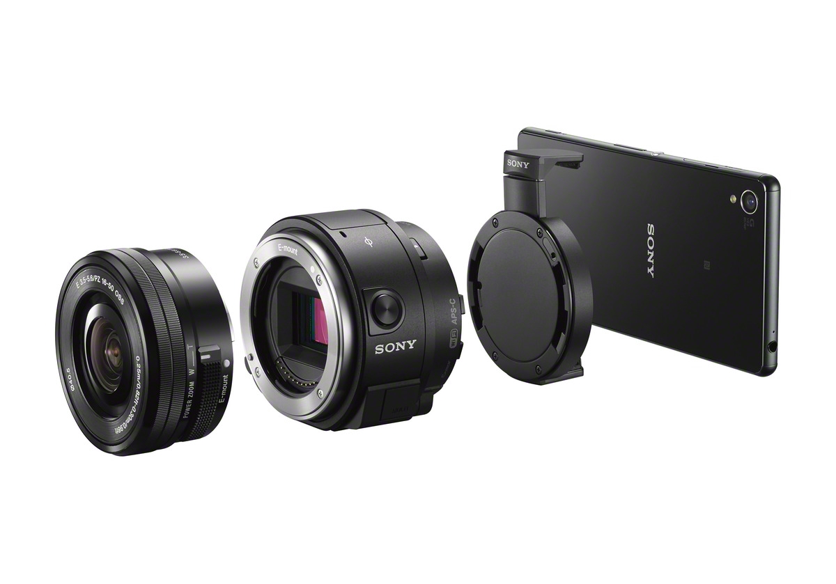 Máy ảnh kiểu ống kính rời Sony ILCE-QX1