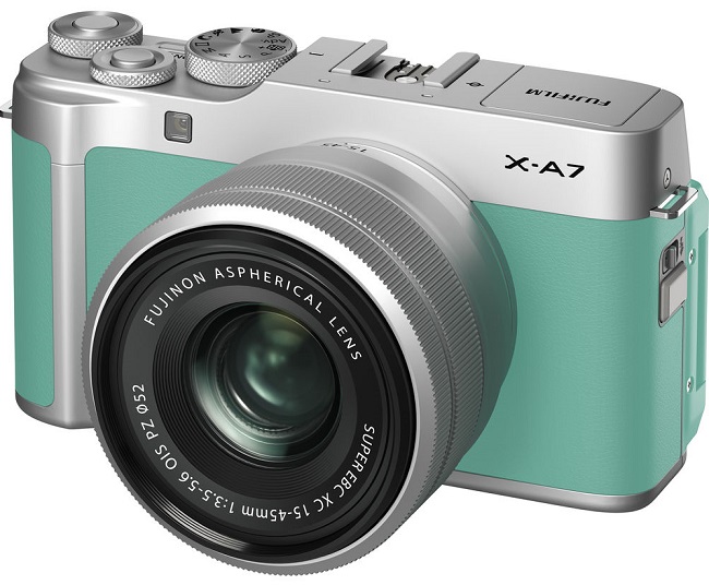 Fujifilm X-A7 màu xanh hàng cũ