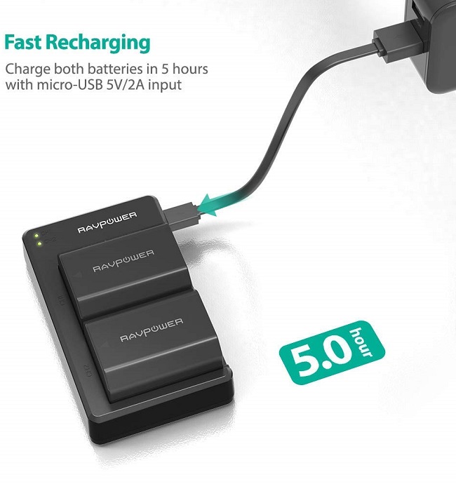 Bộ Pin RAVPower FZ-100 | Pin Sony FZ-100 | Mayanh24h