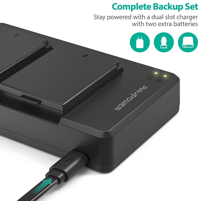 Pin RAVPower LP-E10 | Pin LP-E10 | Mayanh24h