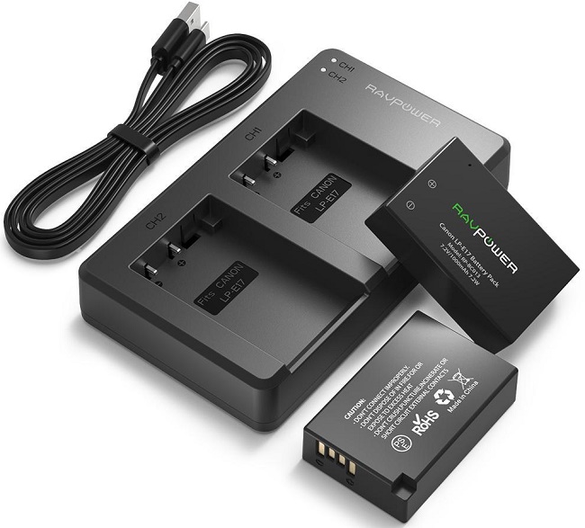 Bộ pin RAVPower LP-E17 | Pin LP-E17 | Mayanh24h