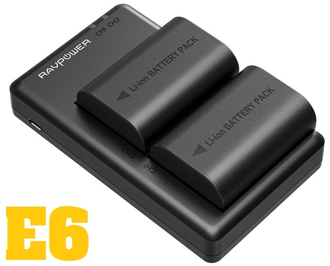 Bộ Pin RAVPower LP-E6 | Pin LP-E6N | Mayanh24h