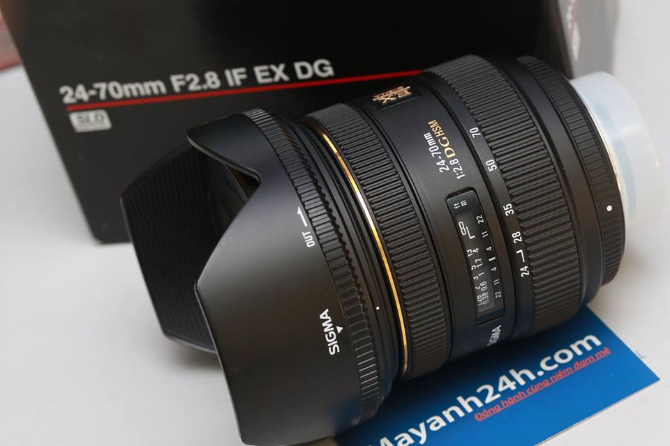Sigma 24-70mm f/2.8 EX DG HSM | Sigma 24-70mm f/2.8 cũ | Sigma 24-70mm f/2.8 giá rẽ | Sigma 24 ...