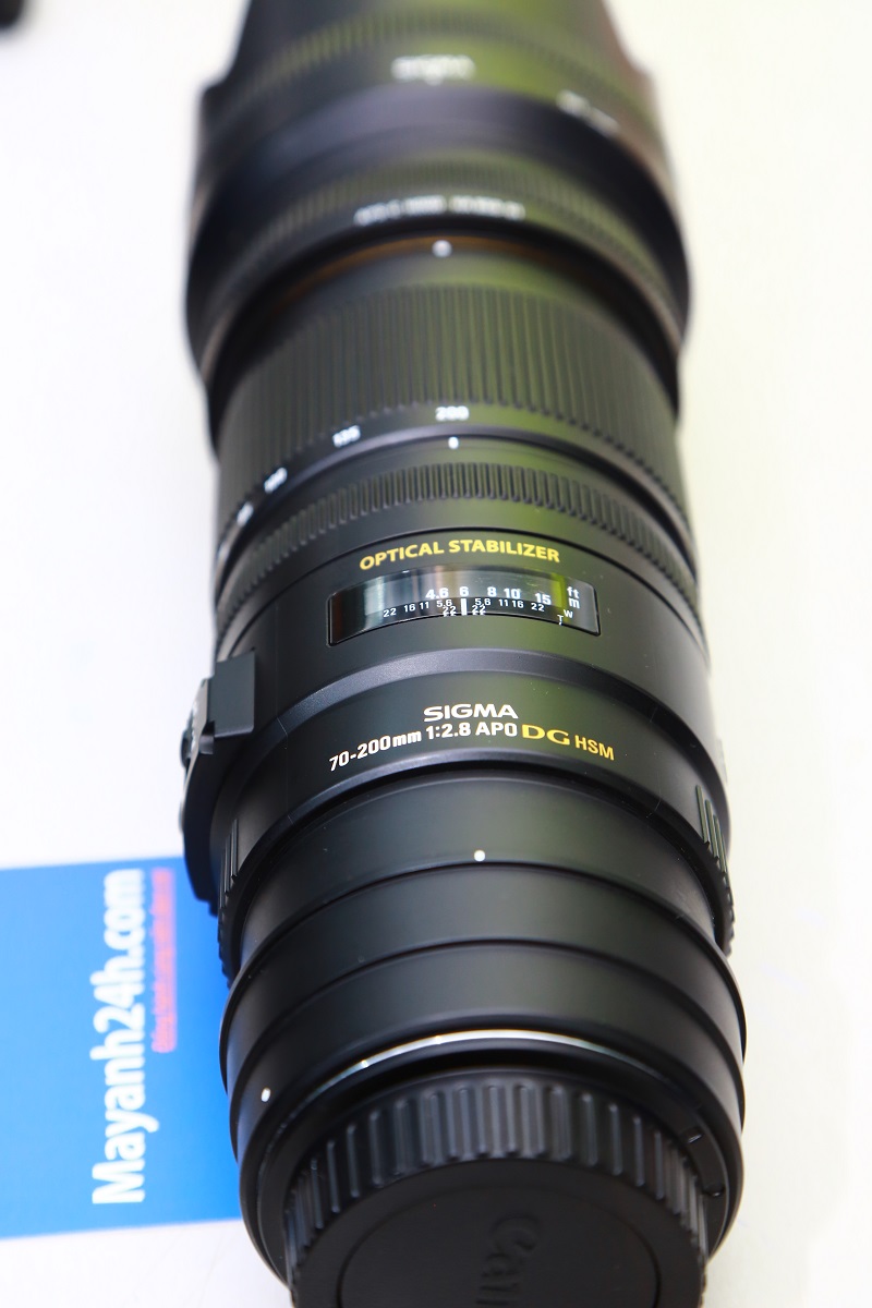 Sigma 70-200mm f/2.8 APO EX DG OS HSM Hàng Cũ| Ống kính cũ Sigma