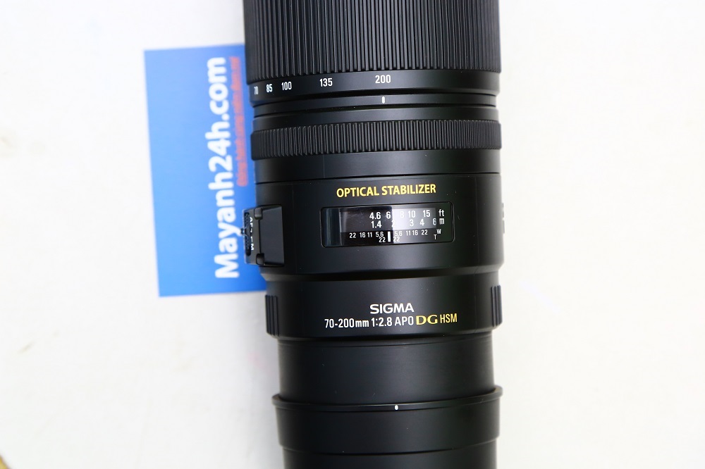 Sigma 70-200mm f/2.8 APO EX DG OS HSM Hàng Cũ| Ống kính cũ Sigma