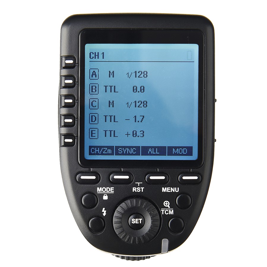 Trigger Godox Xpro-C tích hợp TTL, HSS 1/8000s cho Canon