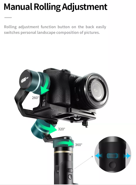 Gimbal Feiyu Tech G6 Plus | Tay cầm chống rung Feiyu