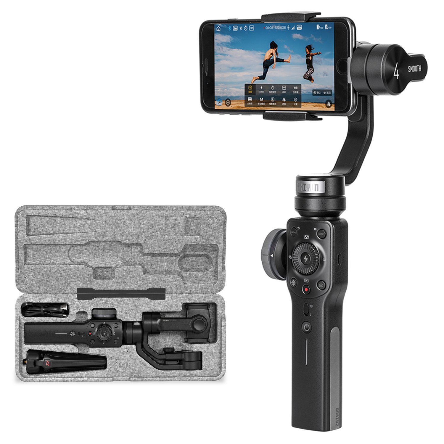 Gimbal cầm tay chống rung cho điện thoại Zhiyun Smooth 4 | Gimbal Zhiyun Smooth 4 | Gimbal ...