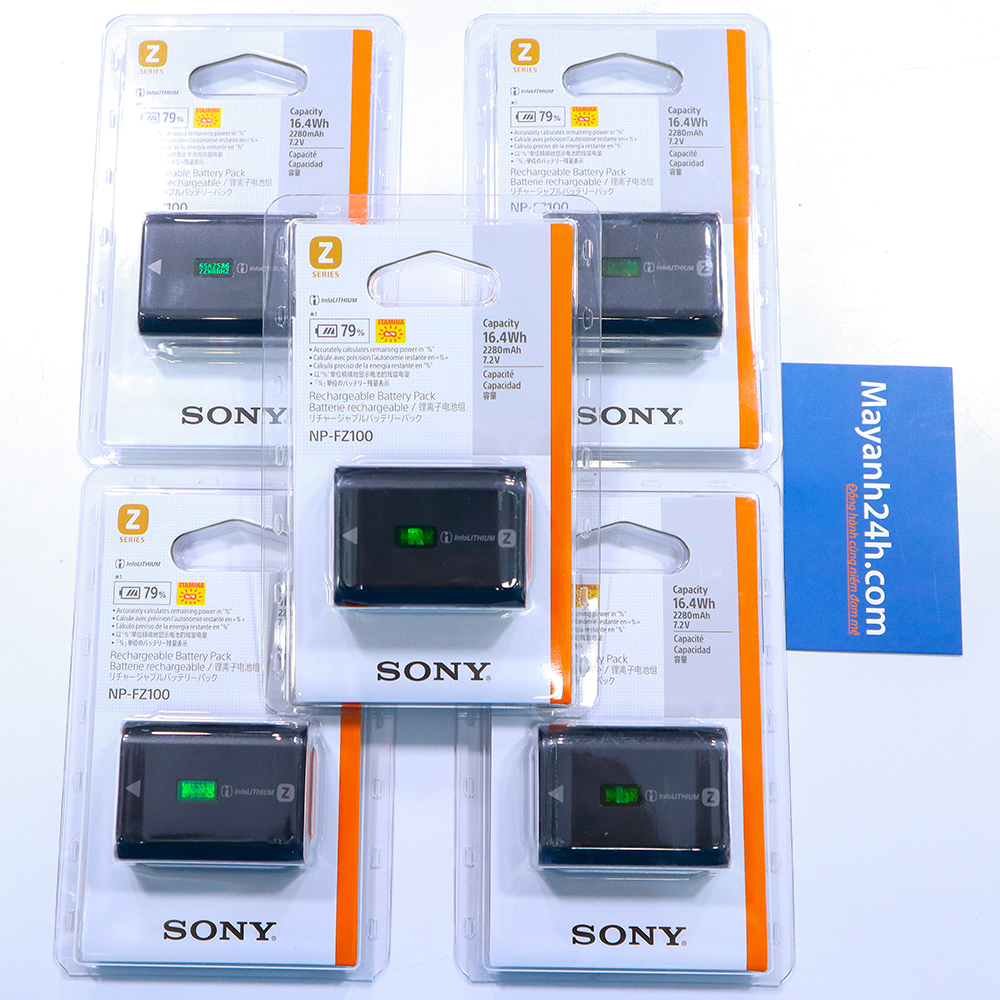 Pin Sony NP-FZ100 | Pin sony A7 Mark III | Pin Sony A7R Mark III | Pin ...