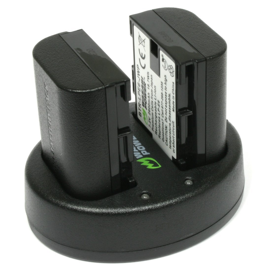 Pin Wasabi LP-E6 dùng cho Canon 60D, 70D, 80D, 6D, 7D, 7D Mark II ,5D ...